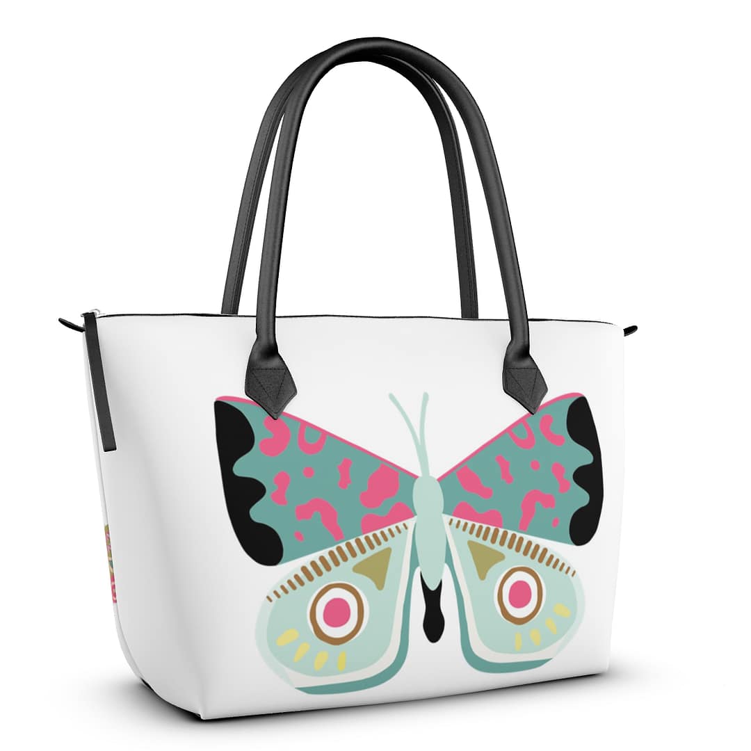 Butterflies in Flight Zip Top Tote Bag – Jen Stover Designs
